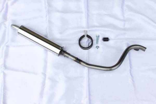 Yahoo!オークション - 新品 KSR50 テールパイプ KSR-1 KSR1（マ...