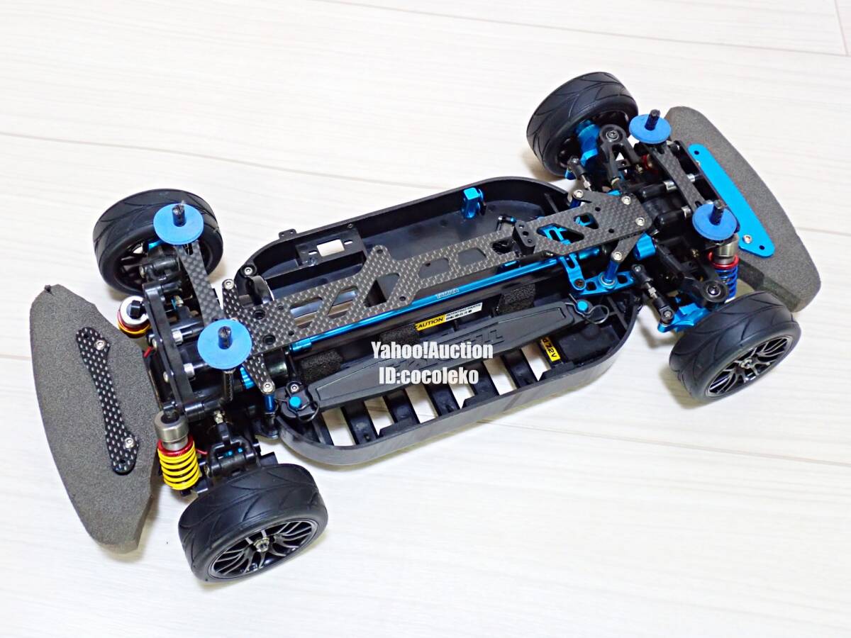 Yahoo!オークション - 1/10 タミヤ TT01 シャーシ アルミパーツ・オプ...