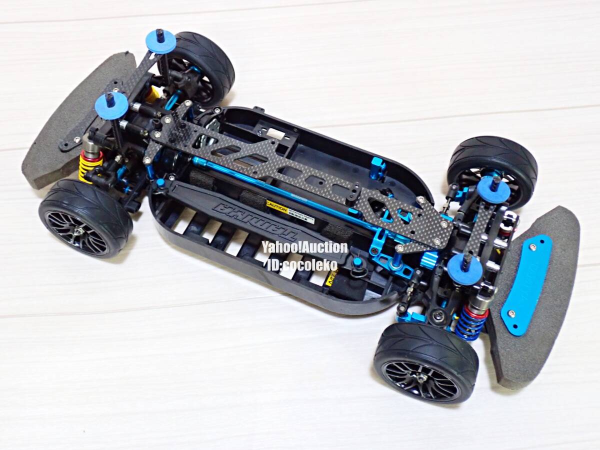 Yahoo!オークション - 1/10 タミヤ TT01 シャーシ アルミパーツ・オプ...