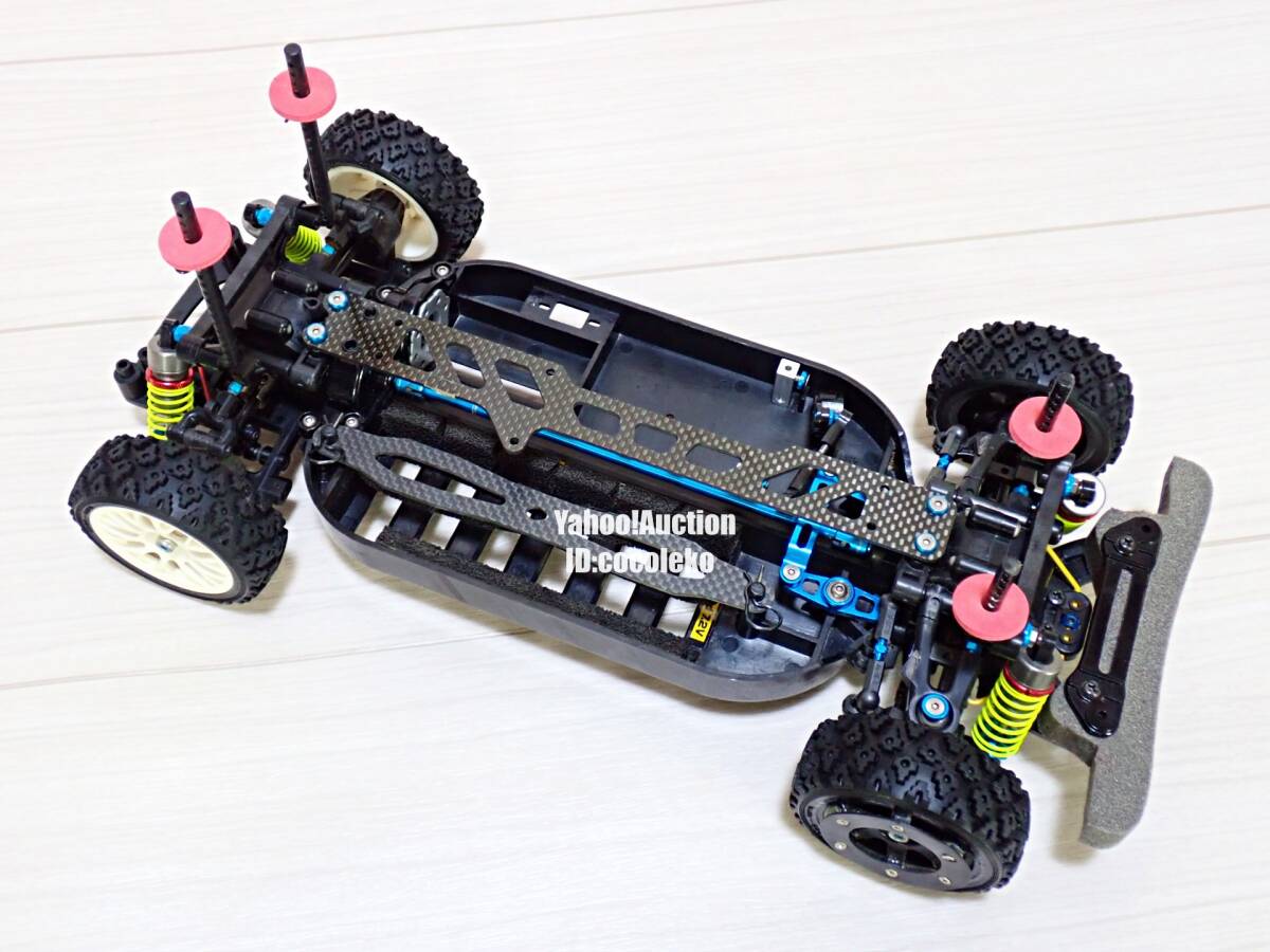 Yahoo!オークション - 1/10 タミヤ TT01R ラリー仕様 シャーシ アルミ...