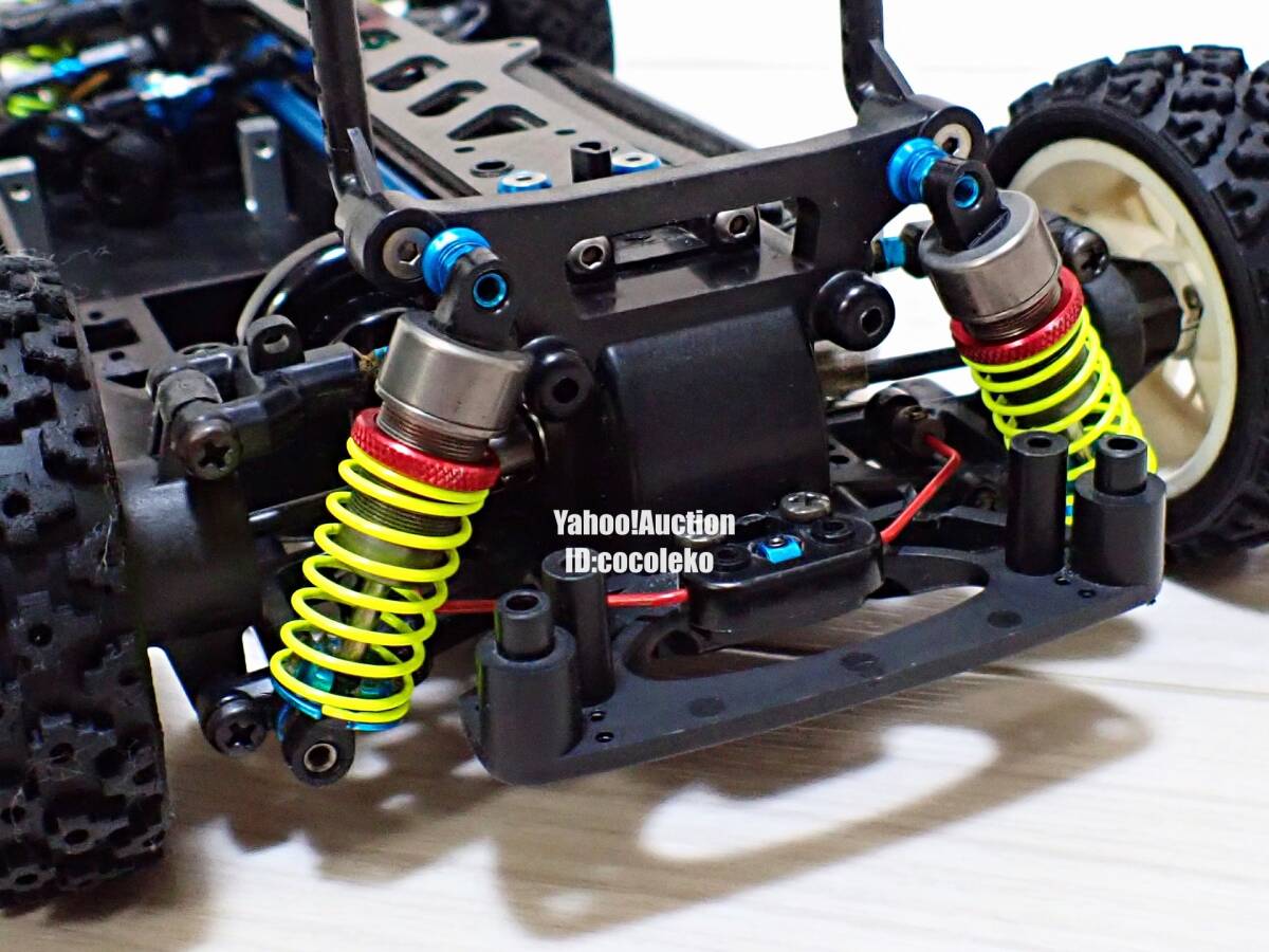 Yahoo!オークション - 1/10 タミヤ TT01R ラリー仕様 シャーシ アルミ...