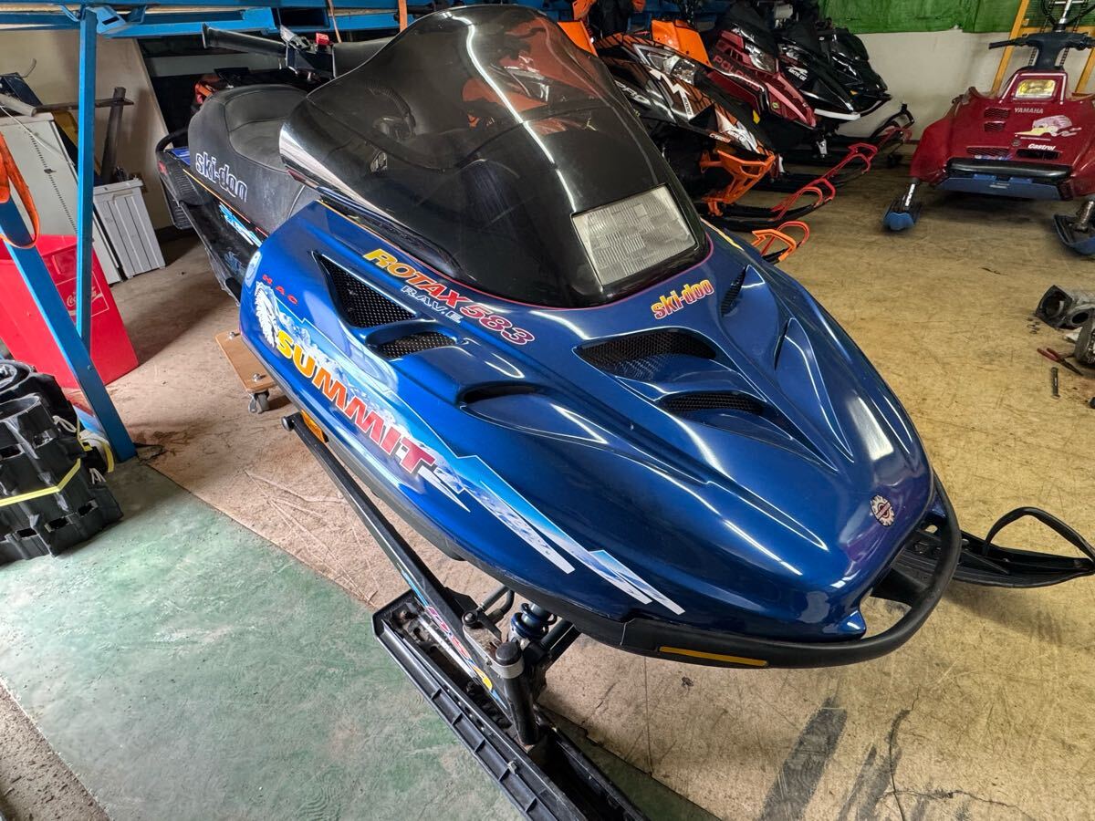 Yahoo!オークション - 岩手発 skidoo summit 583 セル リバース付 ODO ...