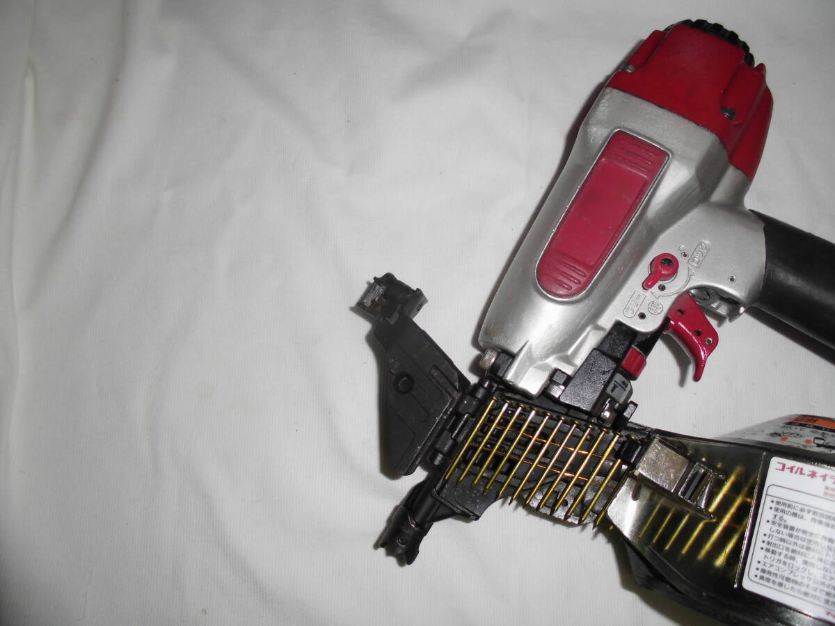 Yahoo!オークション - マックス MAX 50mm常圧釘打ち機 CN450AD 中古...