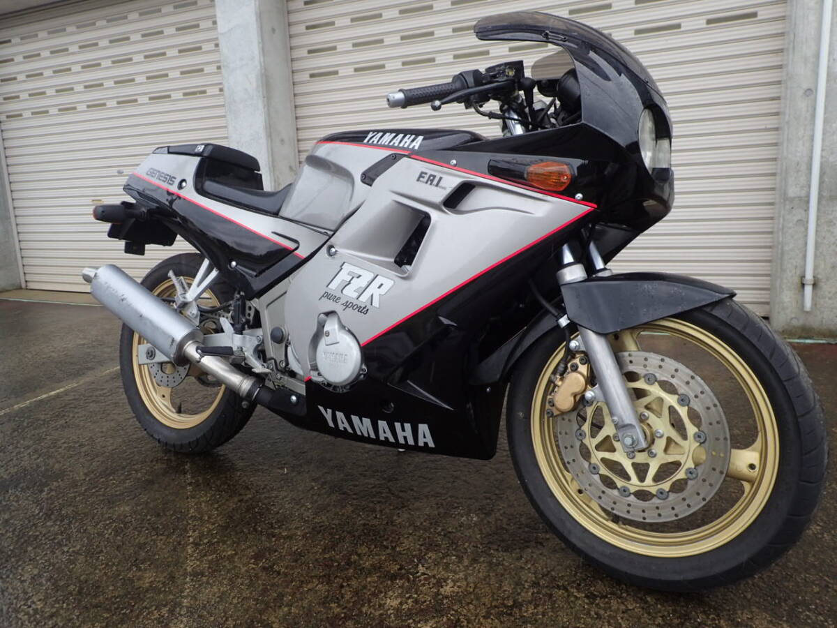 Yahoo!オークション - ヤマハFZR250 2KR 書類有 走行少ないです