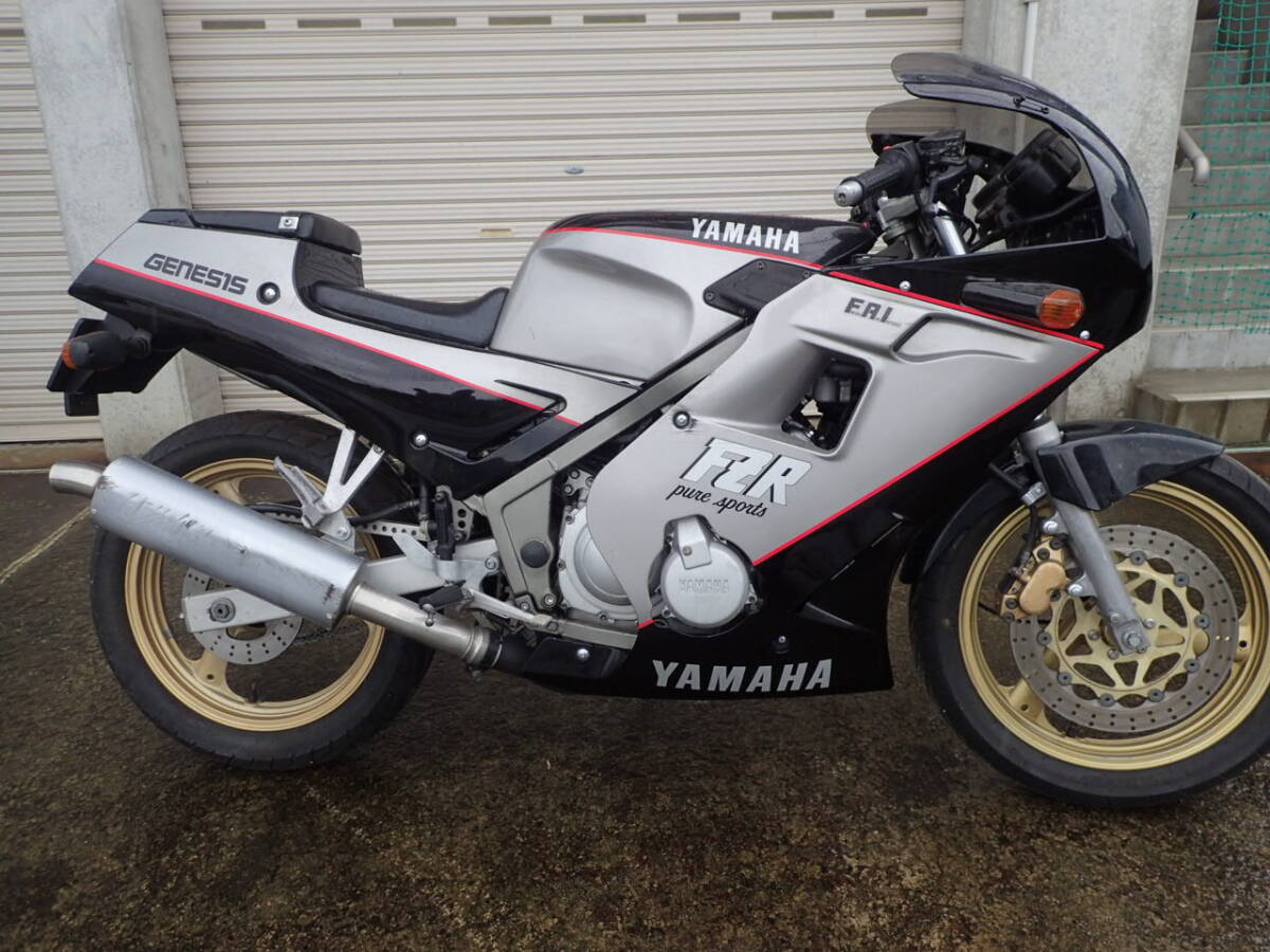 Yahoo!オークション - ヤマハFZR250 2KR 書類有 走行少ないです