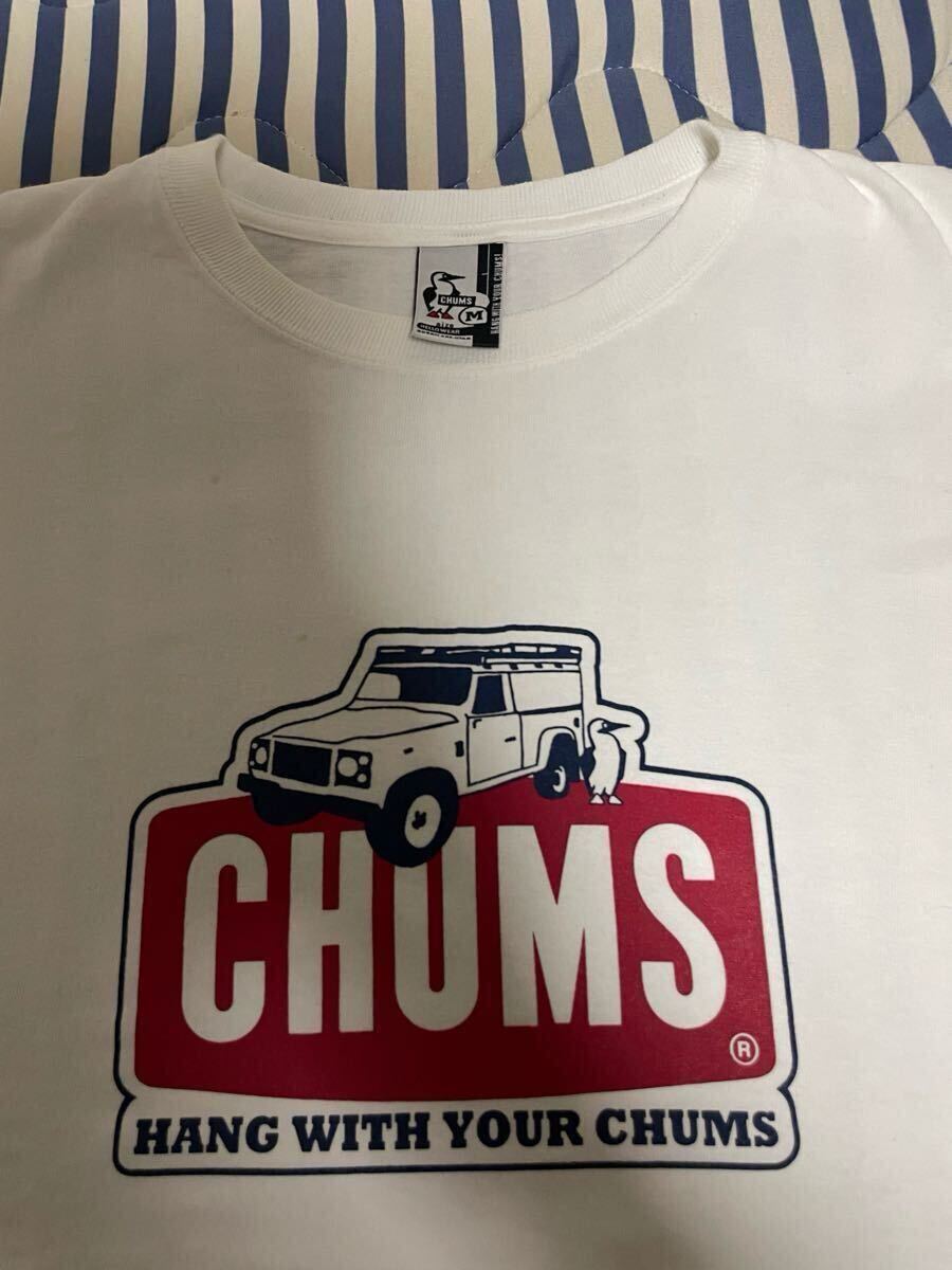 Yahoo!オークション - 美品 白 M CHUMS チャムス Tシャツ ブービーバー...