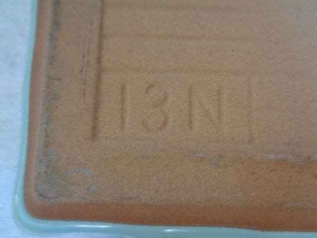 Yahoo!オークション - 陶器 水盤/長方形・角型・薄緑/13N/花器・花活け...