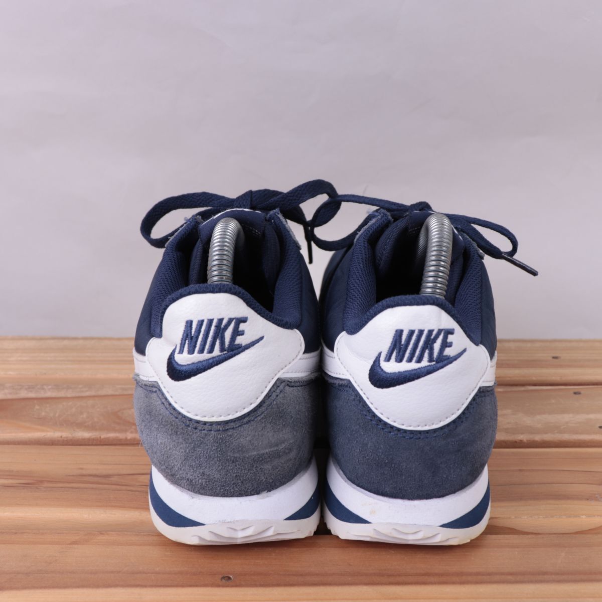 Yahoo!オークション - z154 ナイキ コルテッツ US9.5 26.5cm/紺 ネイビ...