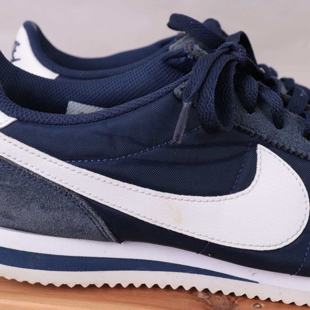 Yahoo!オークション - z154 ナイキ コルテッツ US9.5 26.5cm/紺 ネイビ...