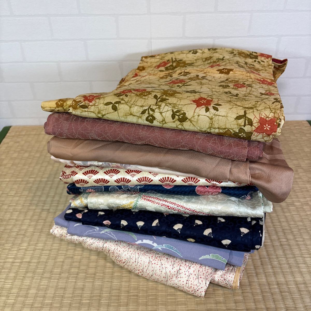 Yahoo!オークション - 着物 小紋 まとめて 10品 A782