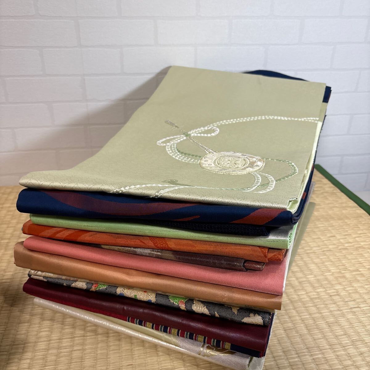 Yahoo!オークション - 中古 名古屋帯 まとめて 15品 W153