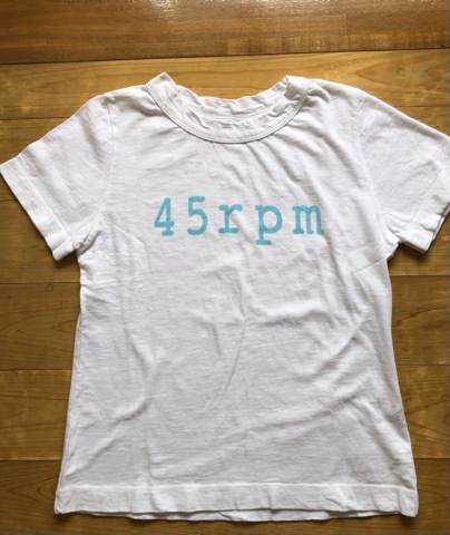 Yahoo!オークション - 未着用 45rpm Tシャツ サイズ1