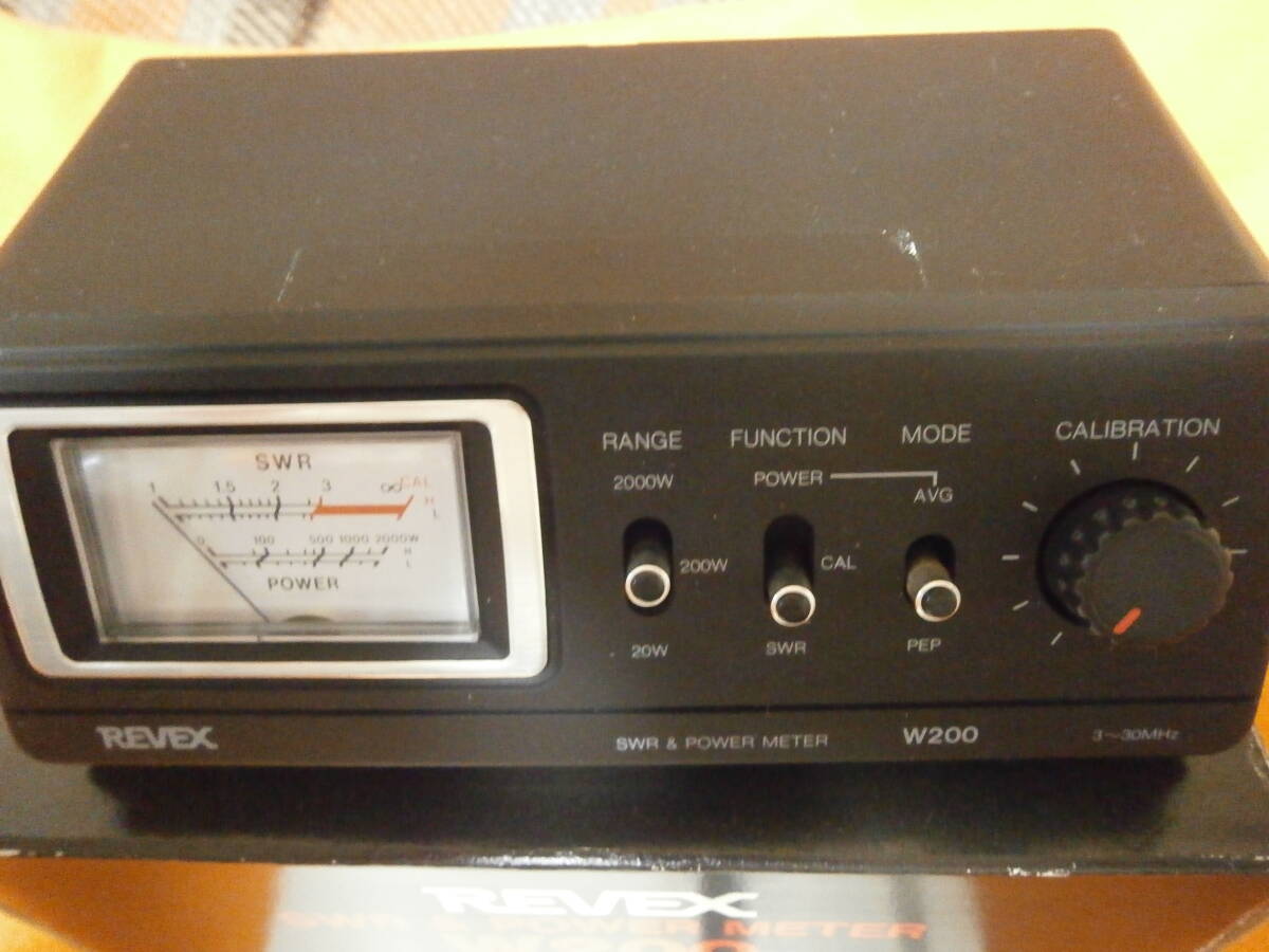 Yahoo!オークション - REVEX SWR＆POWER計 W200 Max2kw