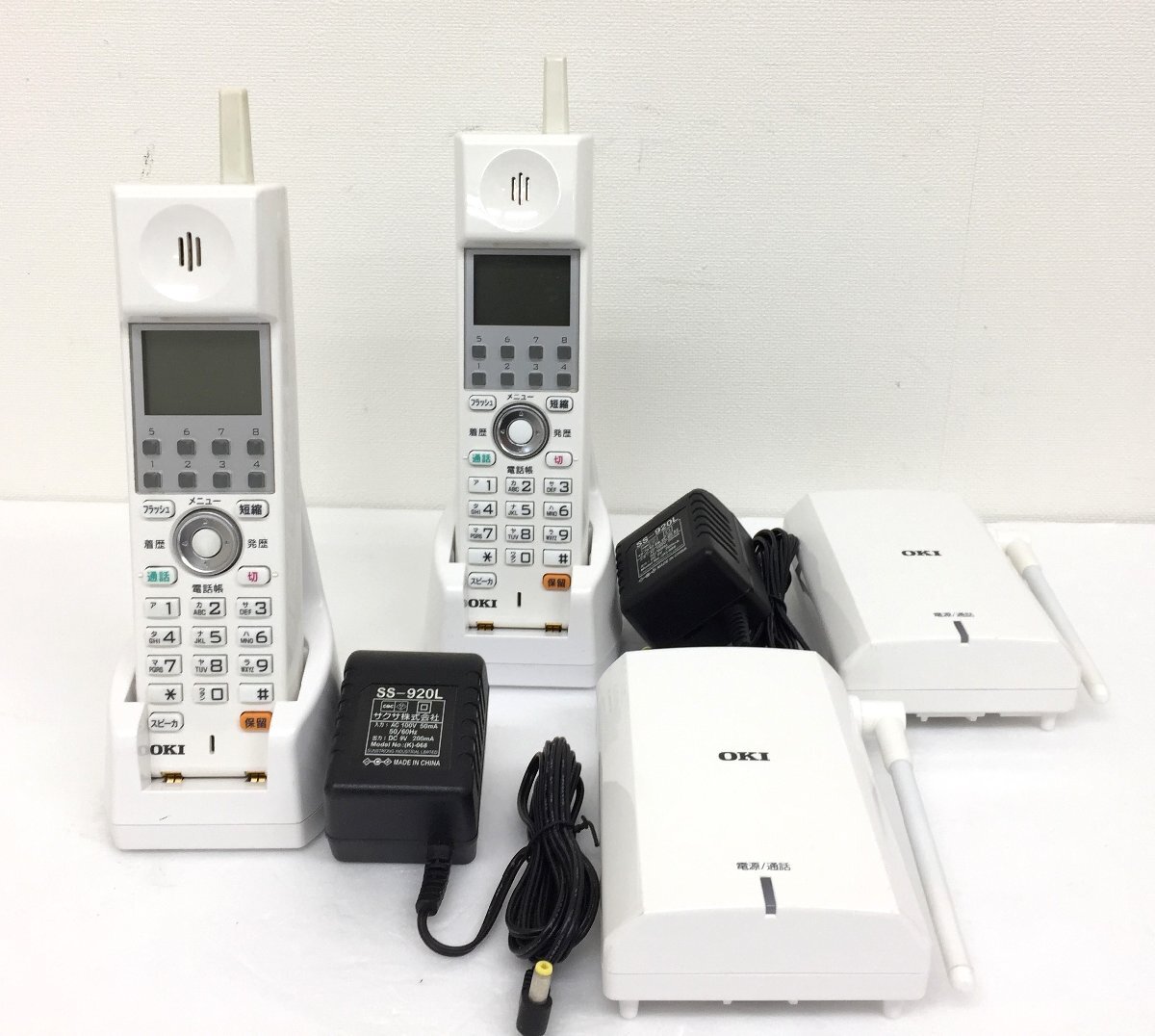 Yahoo!オークション - OKI ビジネスフォン CLD-8DK-W/CLD-HS-W 電話機 ...