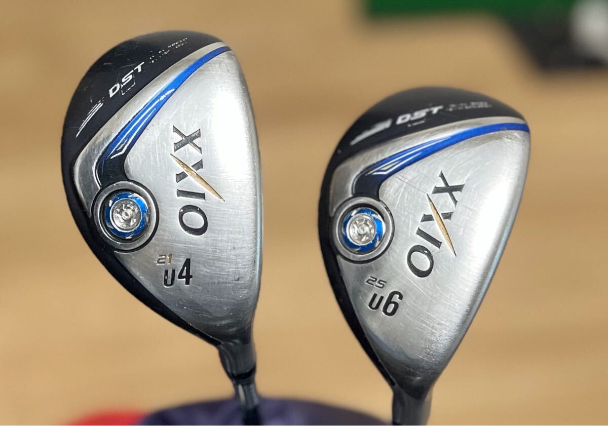 Yahoo!オークション - ゼクシオ9 ユーティリティ U4 U6 2本セット フ...