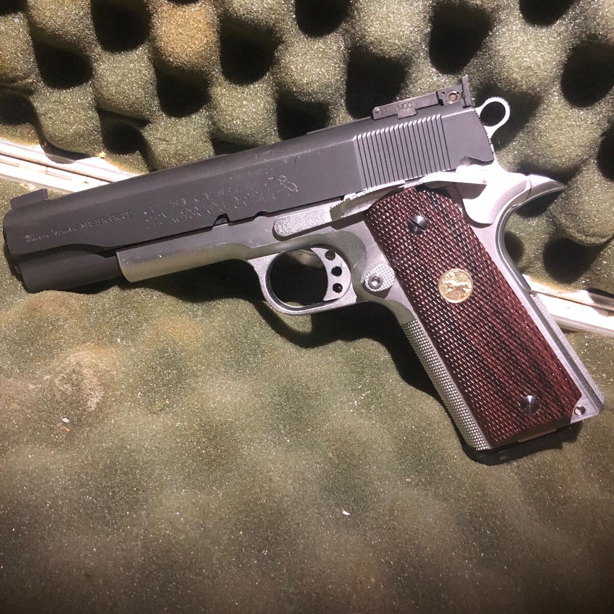 Yahoo!オークション - MGC MCWカスタムGM5 コルトガバメントカスタム未...