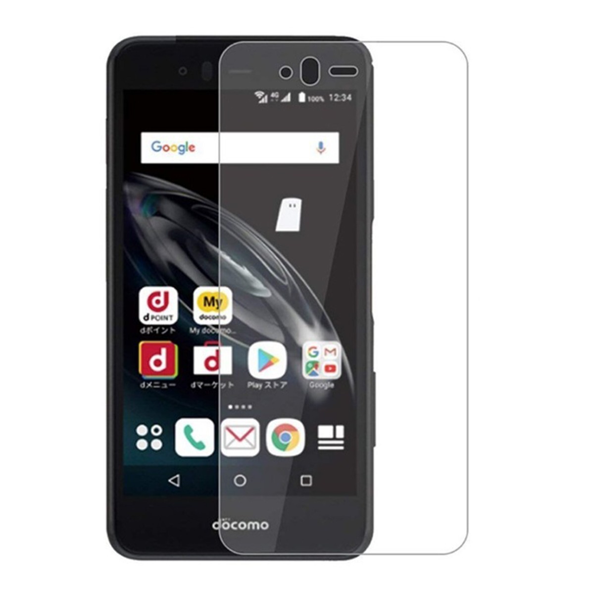 Yahoo!オークション - arrows Be F-04K docomo 0.3mm 強化ガラス 液晶...