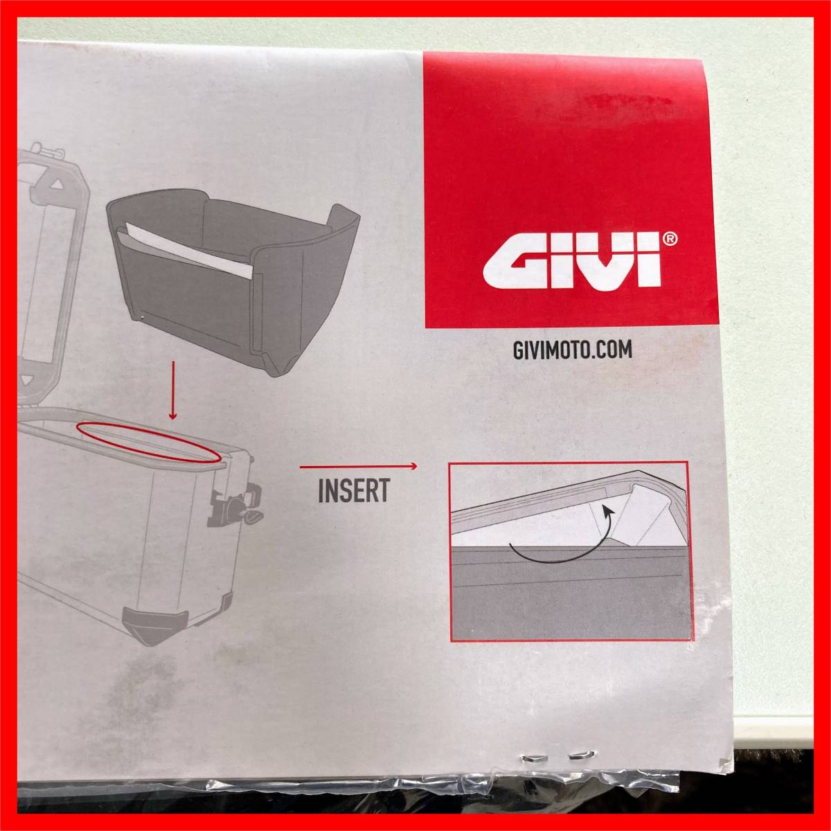 Yahoo!オークション - GIVI E201 インナーライニング OBKN58A/B 専用 S...