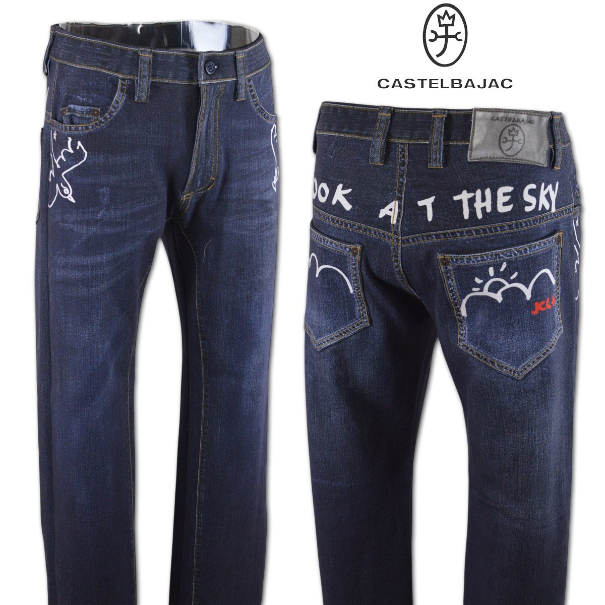 Yahoo!オークション - 30%OFF【カステルバジャック】メンズ パンツ 78c...