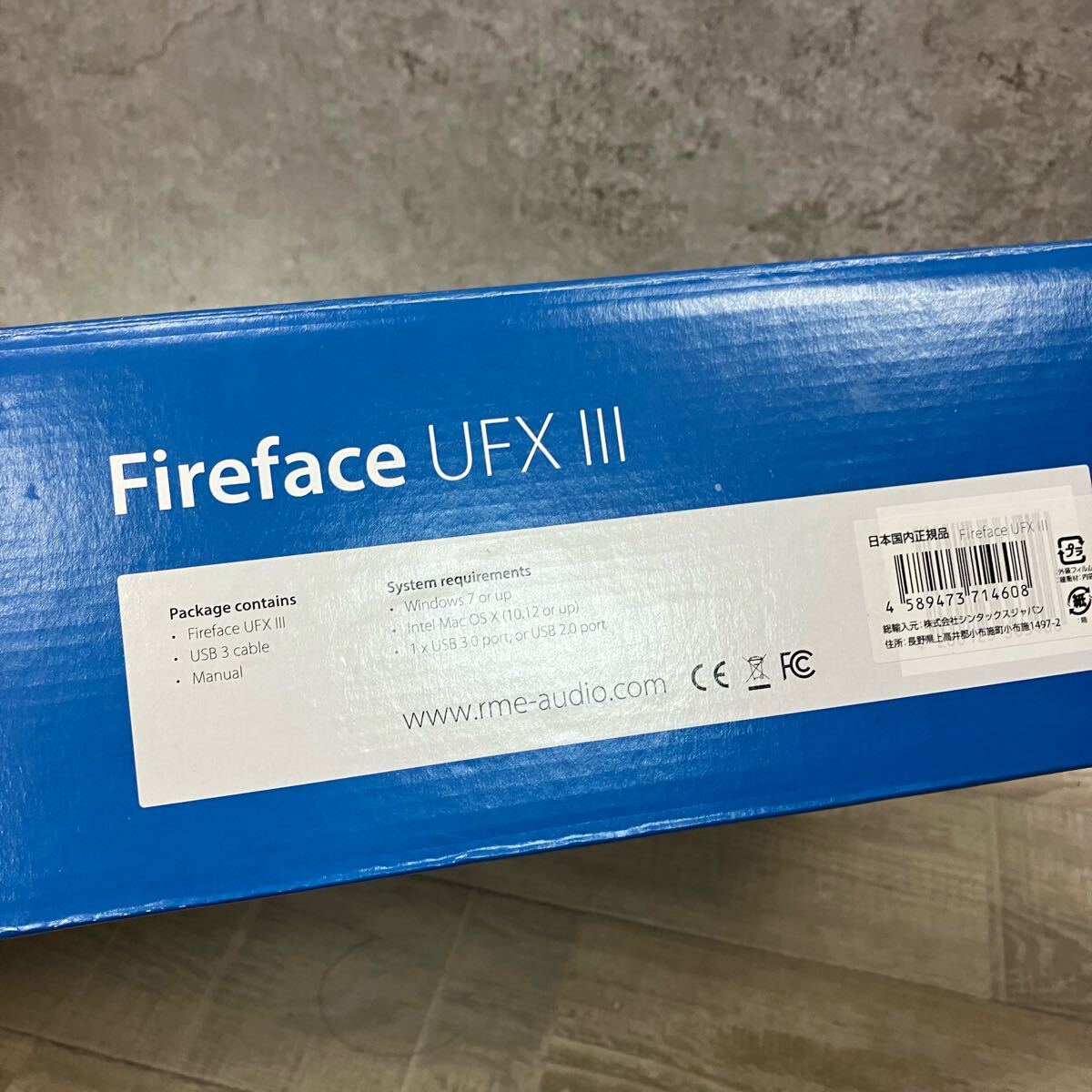 Yahoo!オークション - 【346b122f】未使用 RME Fireface UFX Ⅲ