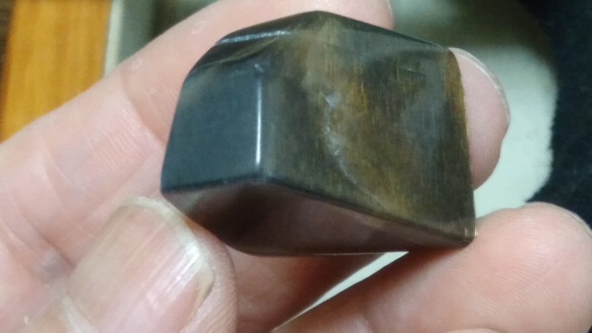 Yahoo!オークション - C0612-1ブラックサンストーン19g