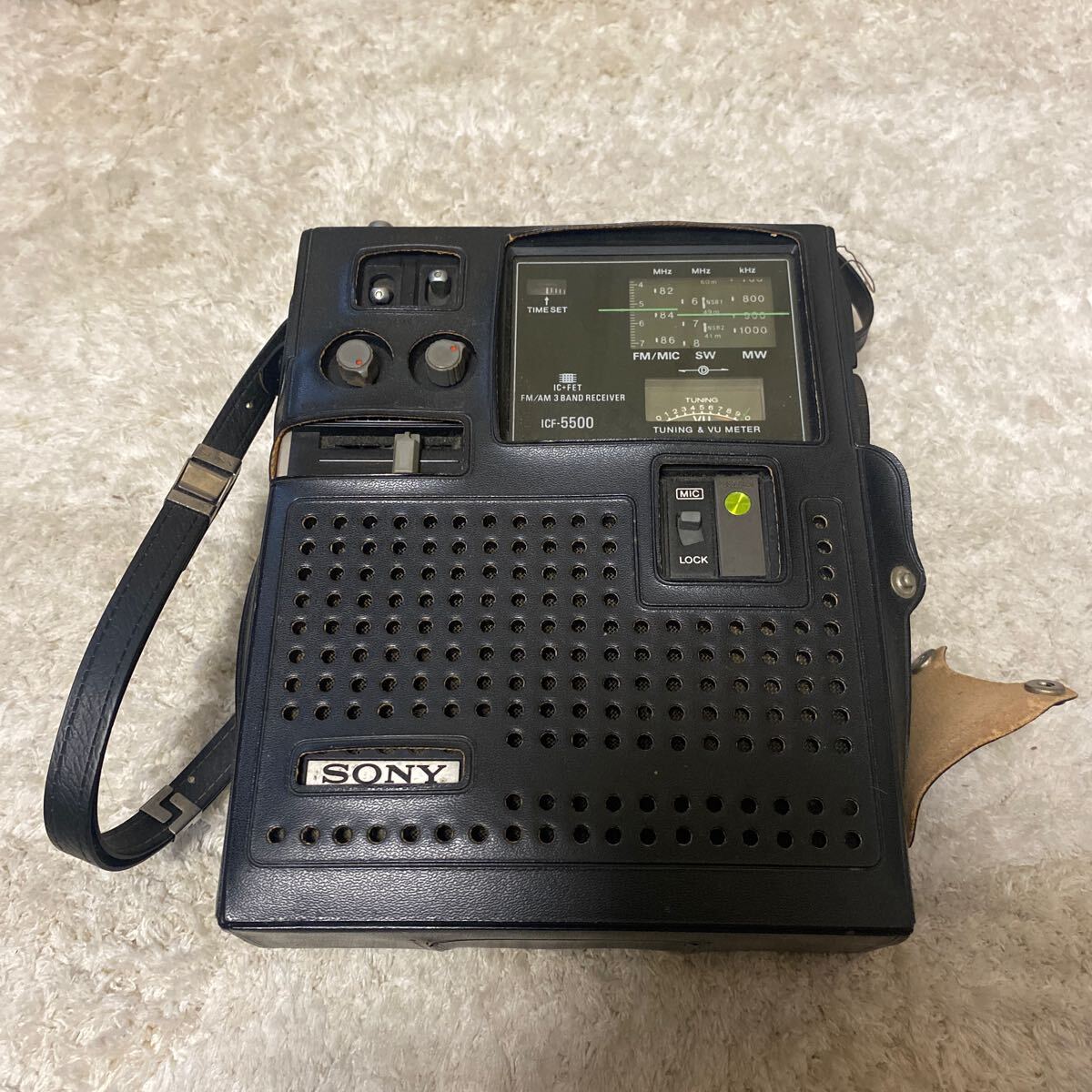 Yahoo!オークション - SONY ICF-5500 アンティーク