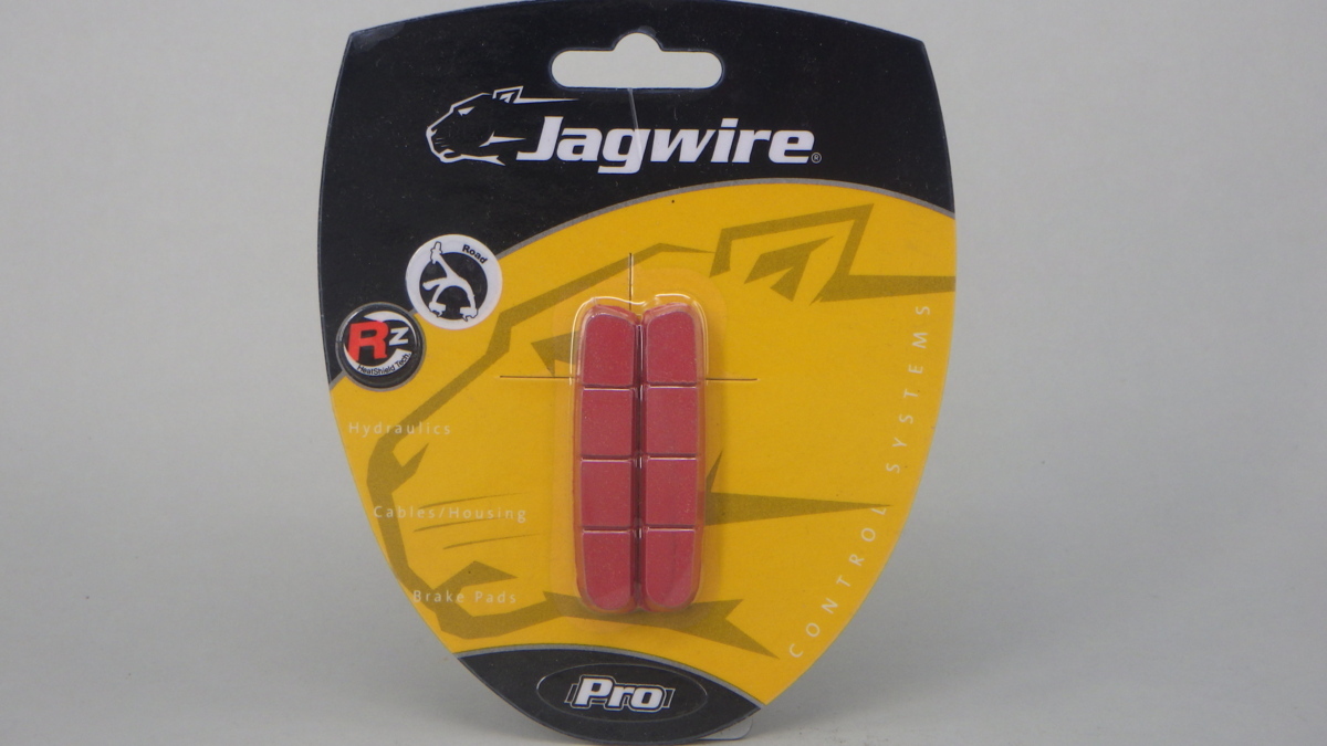 Yahoo!オークション - 管28 JAGWIRE シマノ対応 ブレーキシュー 赤...