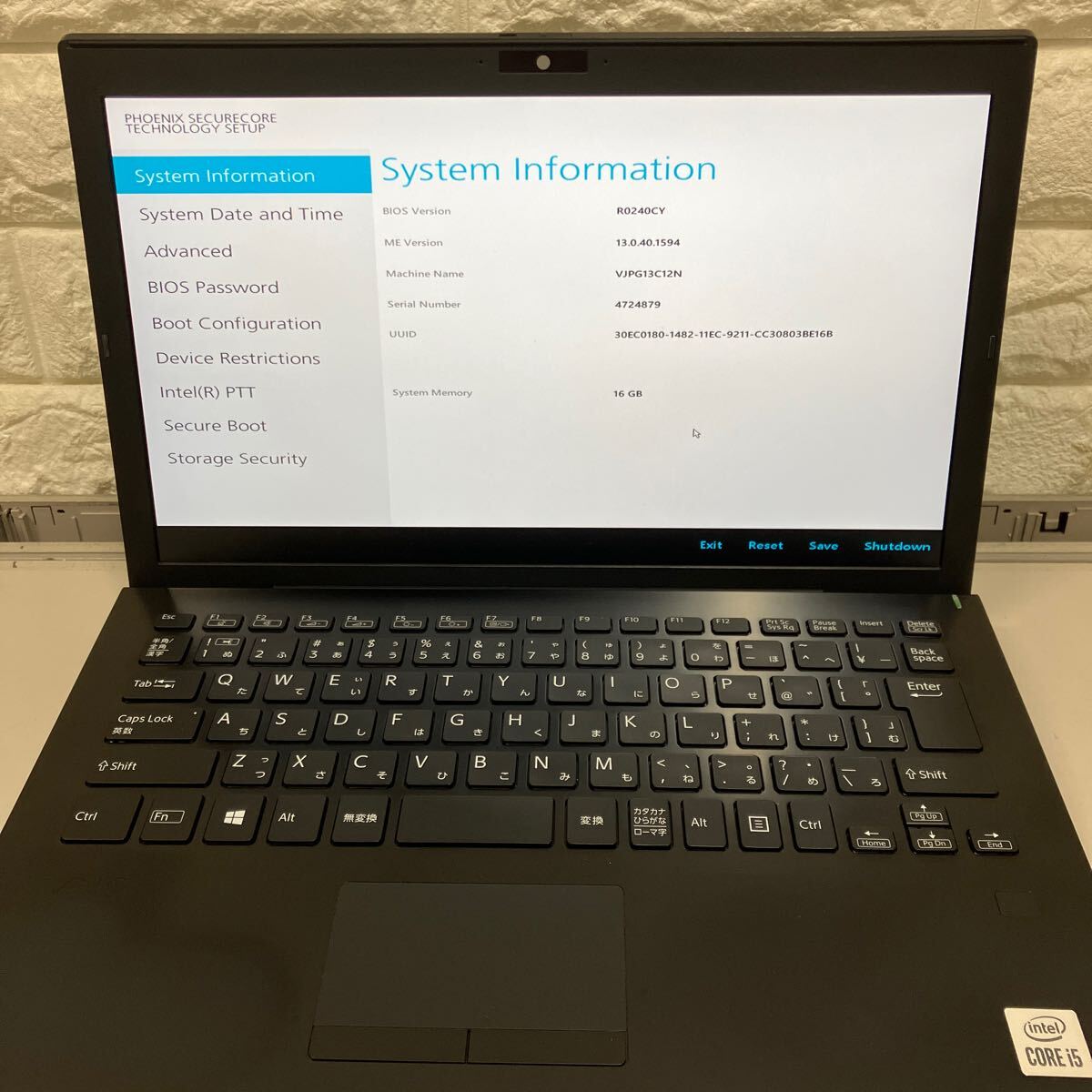 Yahoo!オークション - T136 SONY VJPG13C12N VJPG13C12N Core i5 第10...