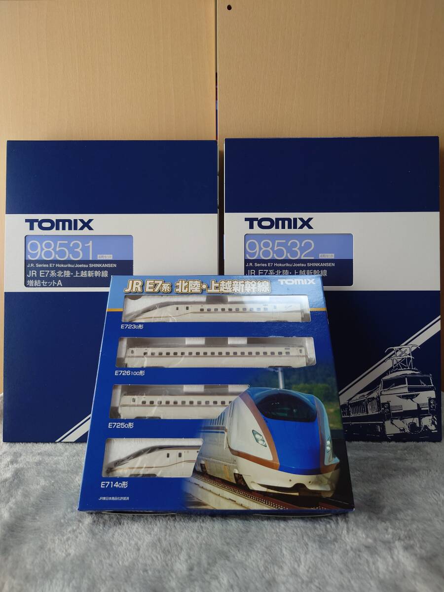 Yahoo!オークション - TOMIX E7系北陸・上越新幹線12両セット【基本/98...