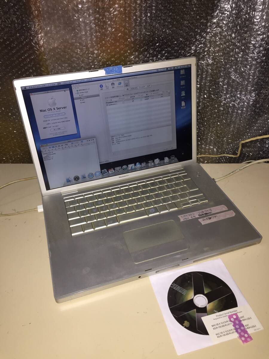 Yahoo!オークション - ジャンク扱い/apple macbook pro a1260/core2duo...