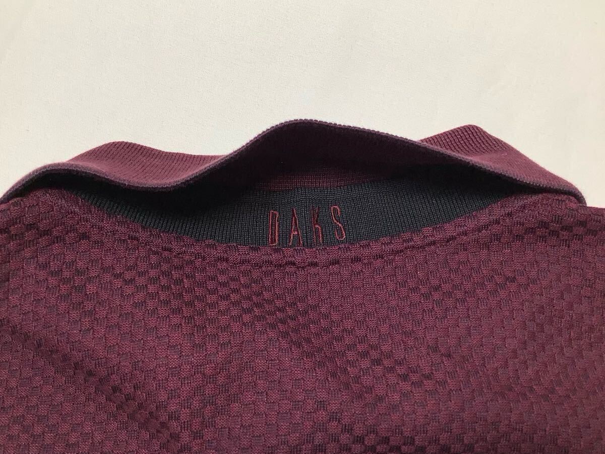 Yahoo!オークション - DAKS ダックス // 半袖 バスケットチェック柄 マ...