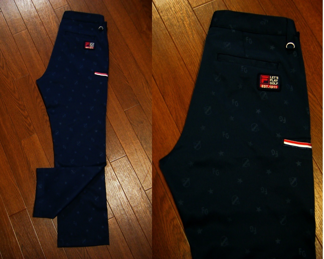Yahoo!オークション - 伸縮/美品 FILA GOLF ストレッチパンツ w82 薄手...