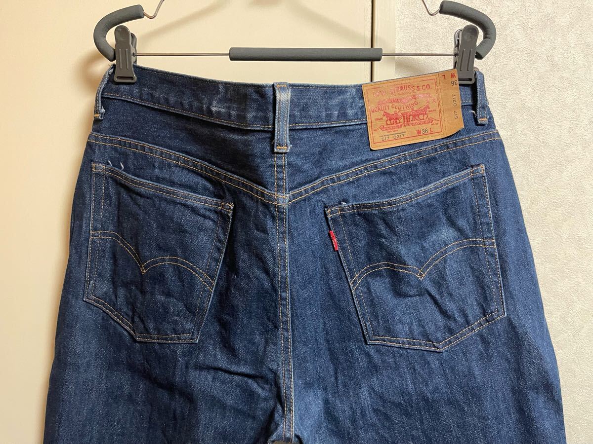 Yahoo!オークション - Levi’s vintage clothing LVC 517 0217 W36 デ...