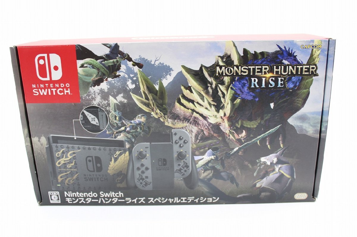 Yahoo!オークション - 25JY Switch スイッチ モンスターハンターライズ...