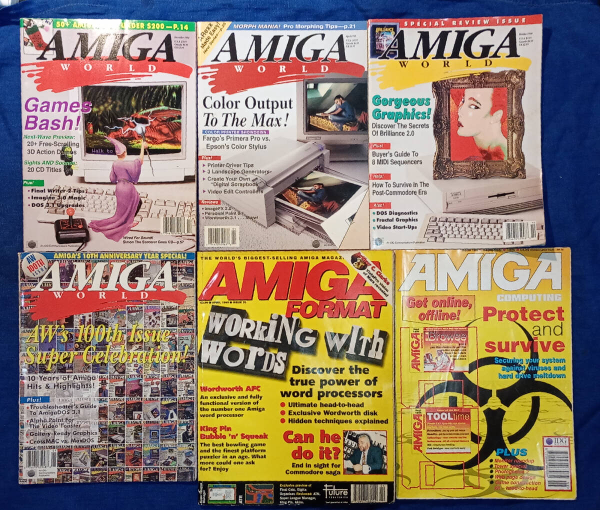 Yahoo!オークション - Amiga雑誌色々 AMIGA World AMIGA Format
