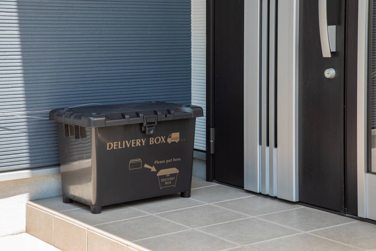 Yahoo!オークション - PES PST 宅配ボックス＋収納ボックス グレー