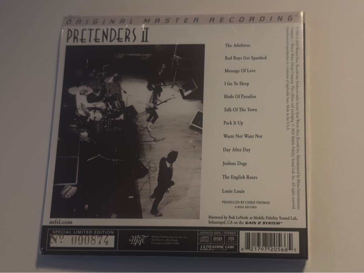 Yahoo!オークション - Pretenders II 2nd Album SACD Mobile Fidelity ...