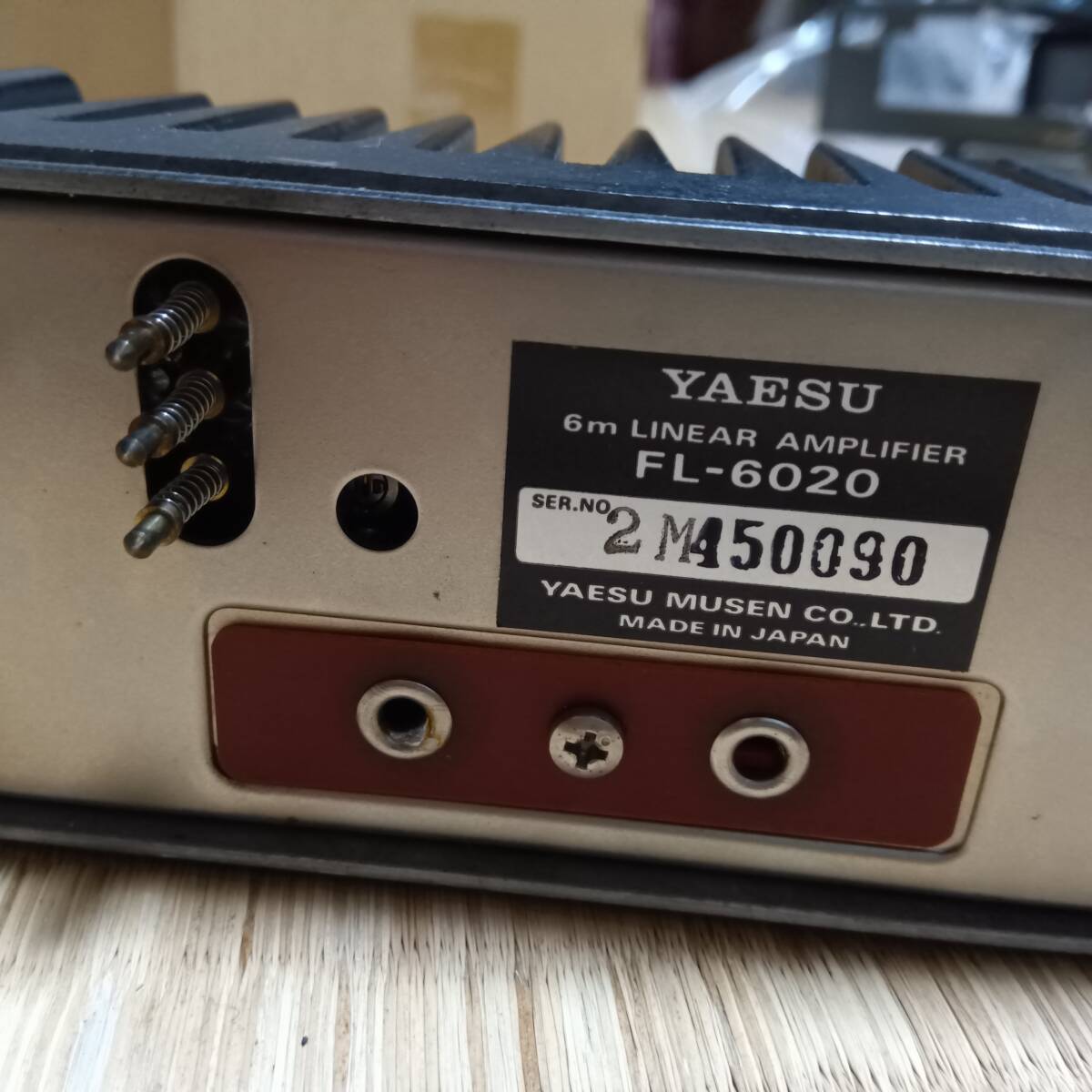 Yahoo!オークション - YAESU FL-6020リニアアンプ