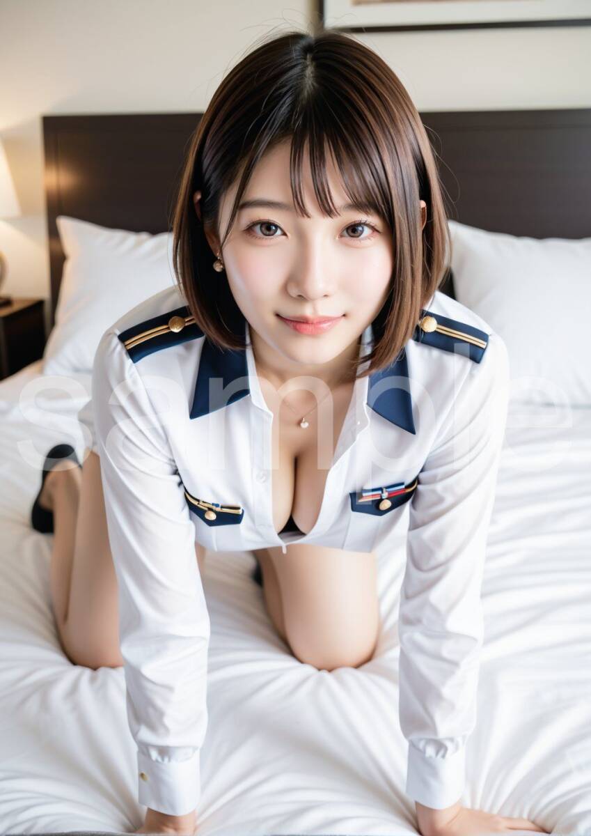 【日向りの】 高画質 一点物 美女 A4 アート グラビア アイドル 可愛い 巨乳 おっぱい CA パイロット コスプレ セクシー No_0899 :: Yahoo!Auction ...