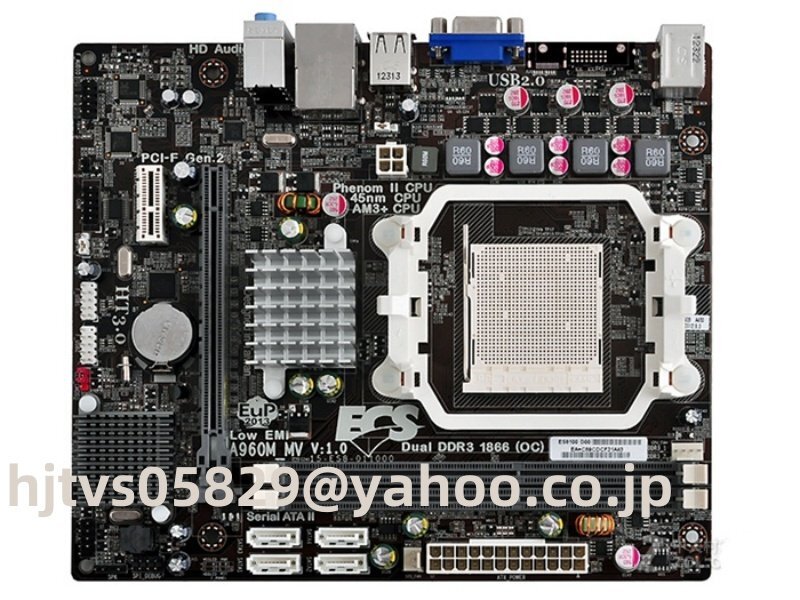 Yahoo!オークション - ECS A960M-MV ザーボード AMD 760G Socket AM3+