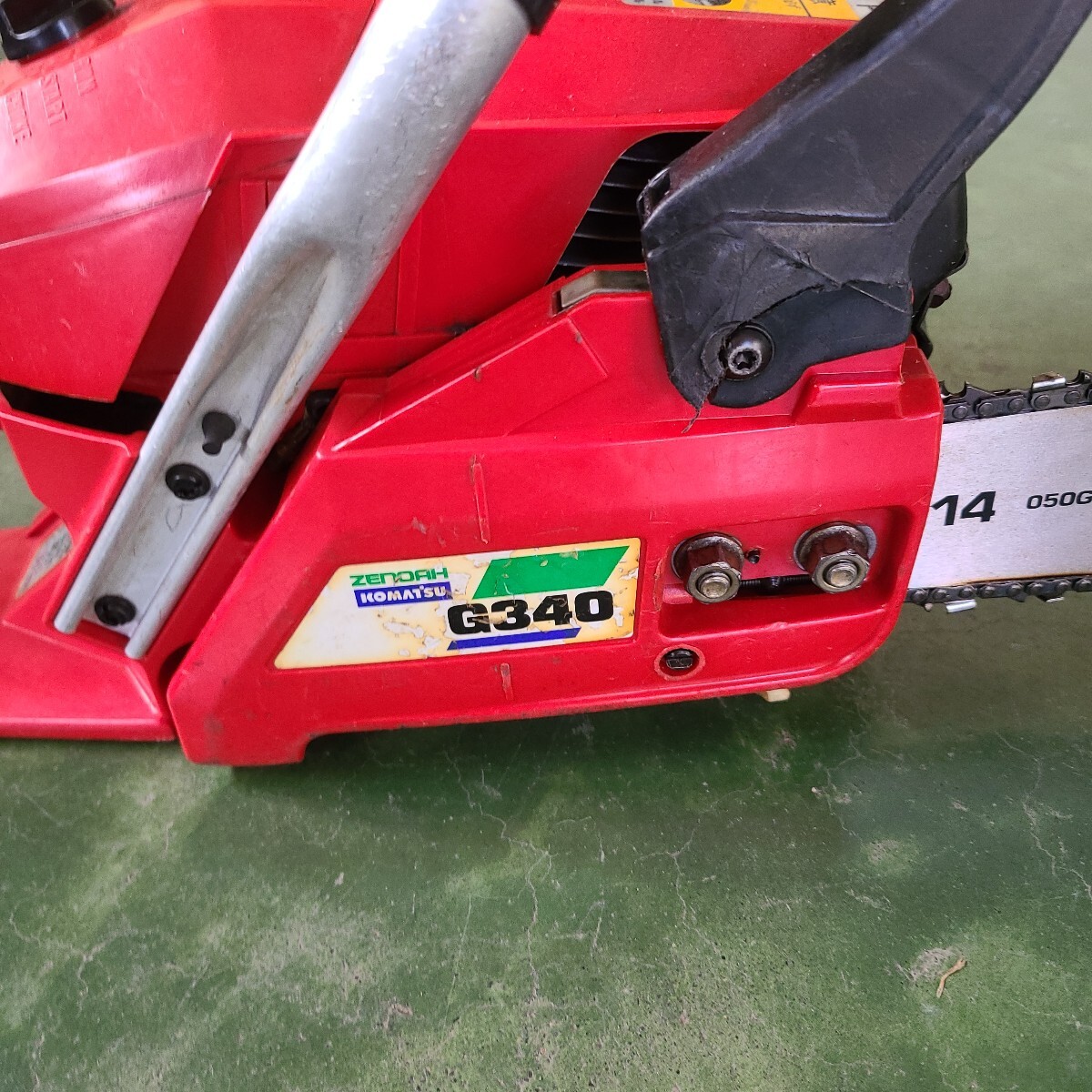 Yahoo!オークション - ゼノアチェンソー G340 ジャンク