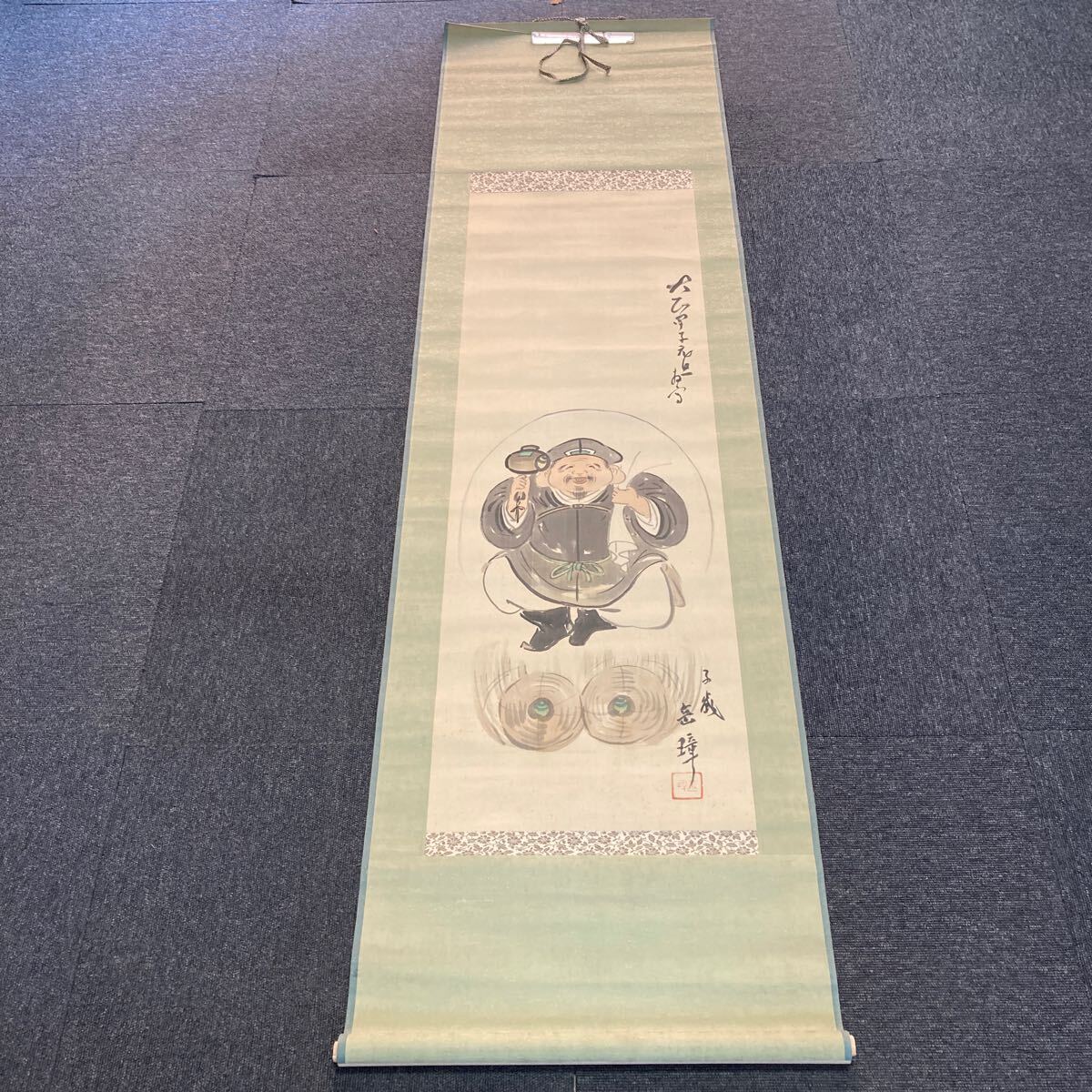 Yahoo!オークション - 【模写】掛軸 絹本 箱無 同梱可能 No.7844