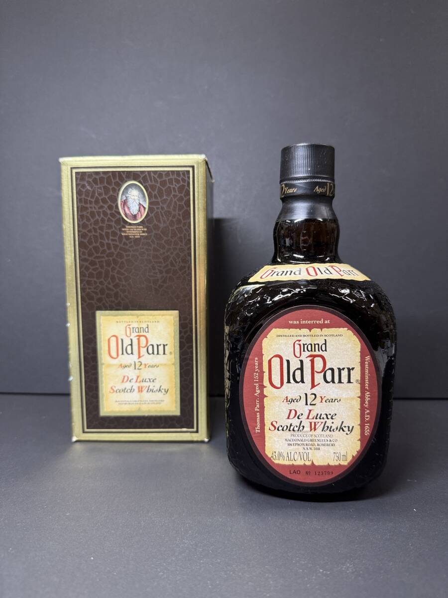 Yahoo!オークション - コレクター必見 未開封 未開栓 Grand Old Parr ...