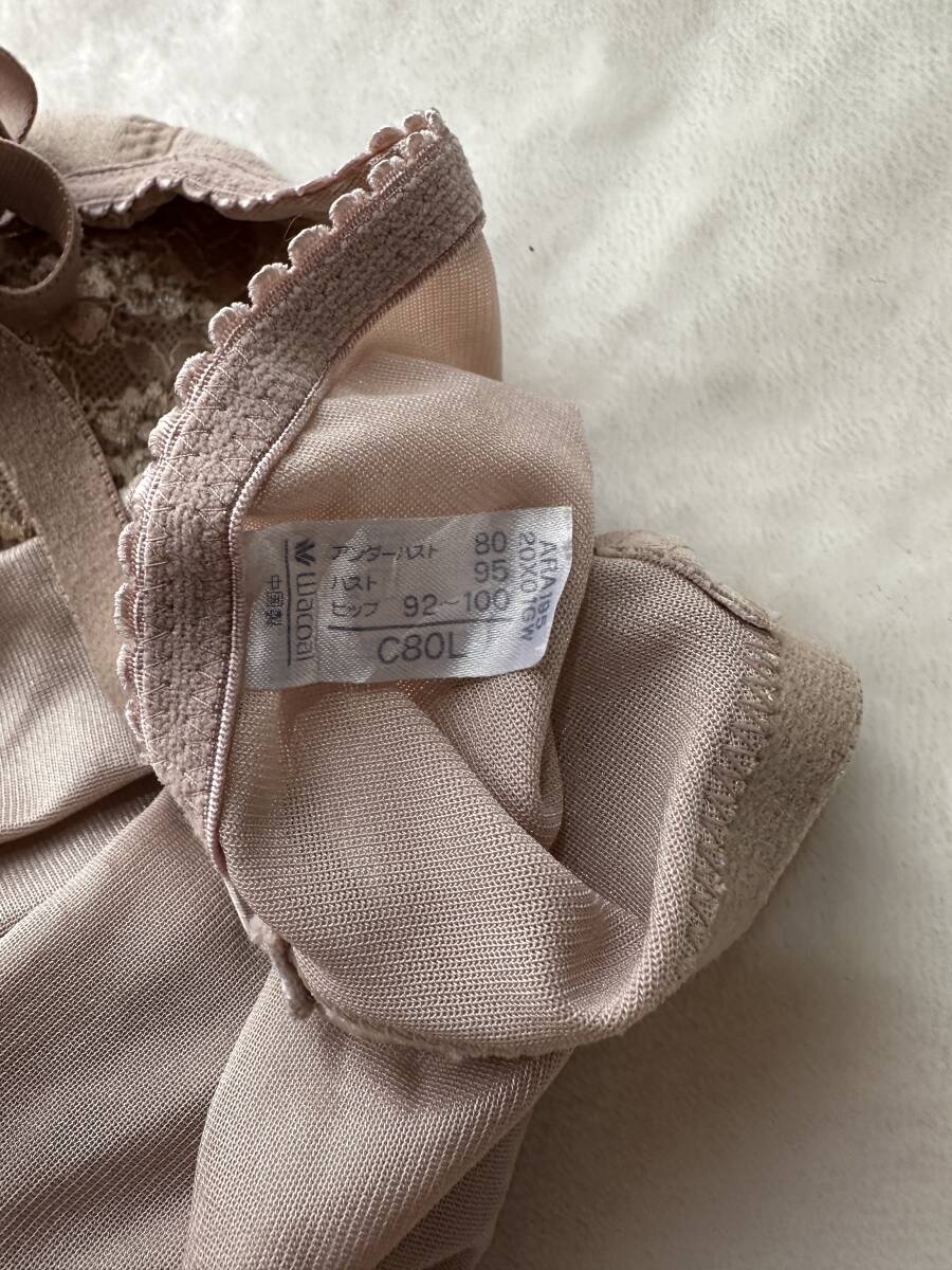 Yahoo!オークション - 146ワコール 高級 ボディスーツ C80L