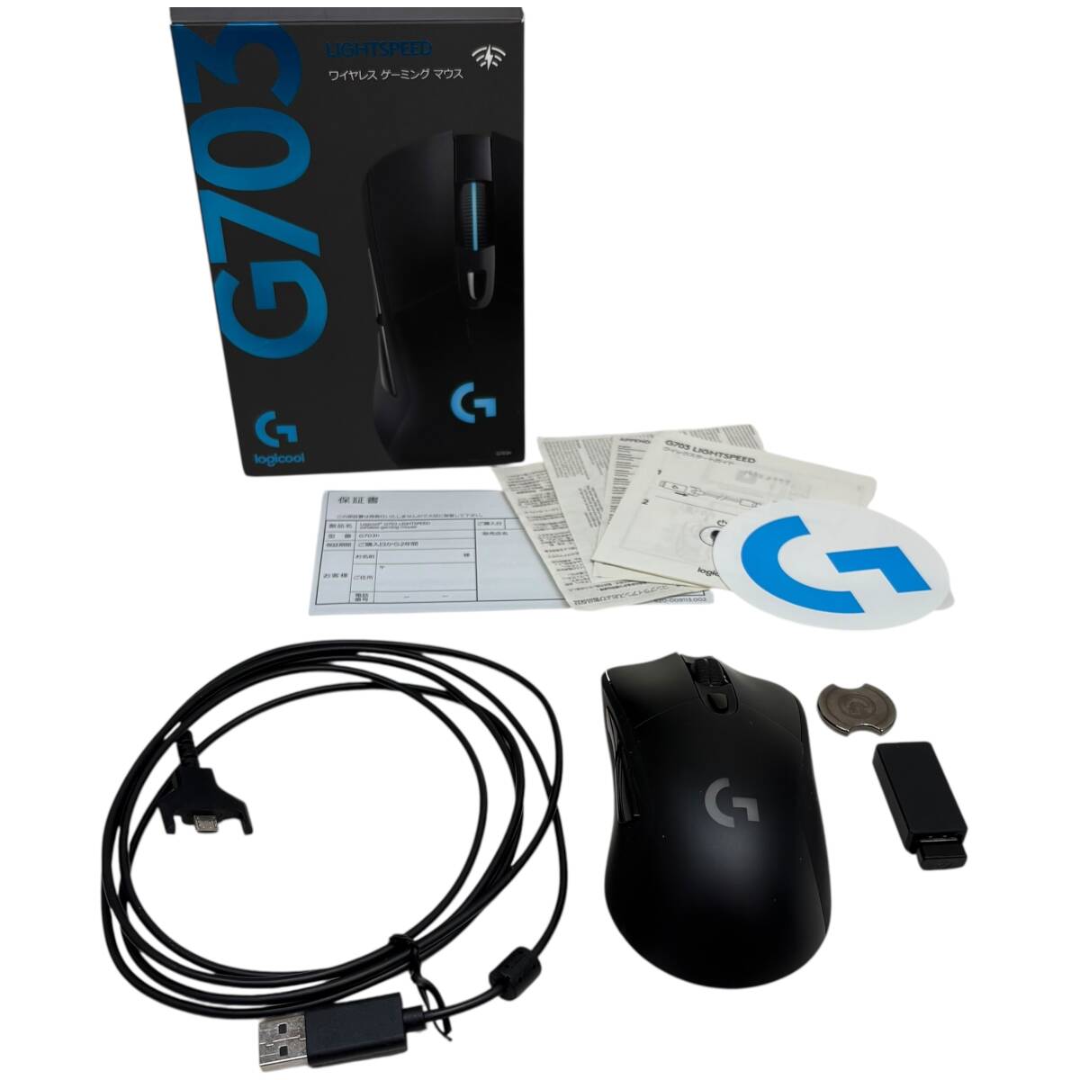 Yahoo!オークション - Logicool G703 LIGHTSPEED ワイヤレスゲーミング...