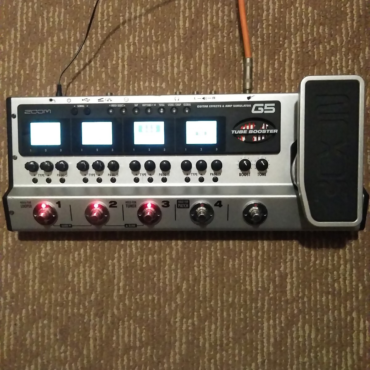 Yahoo!オークション - ZOOM G5 マルチエフェクター アンプシミュレータ...