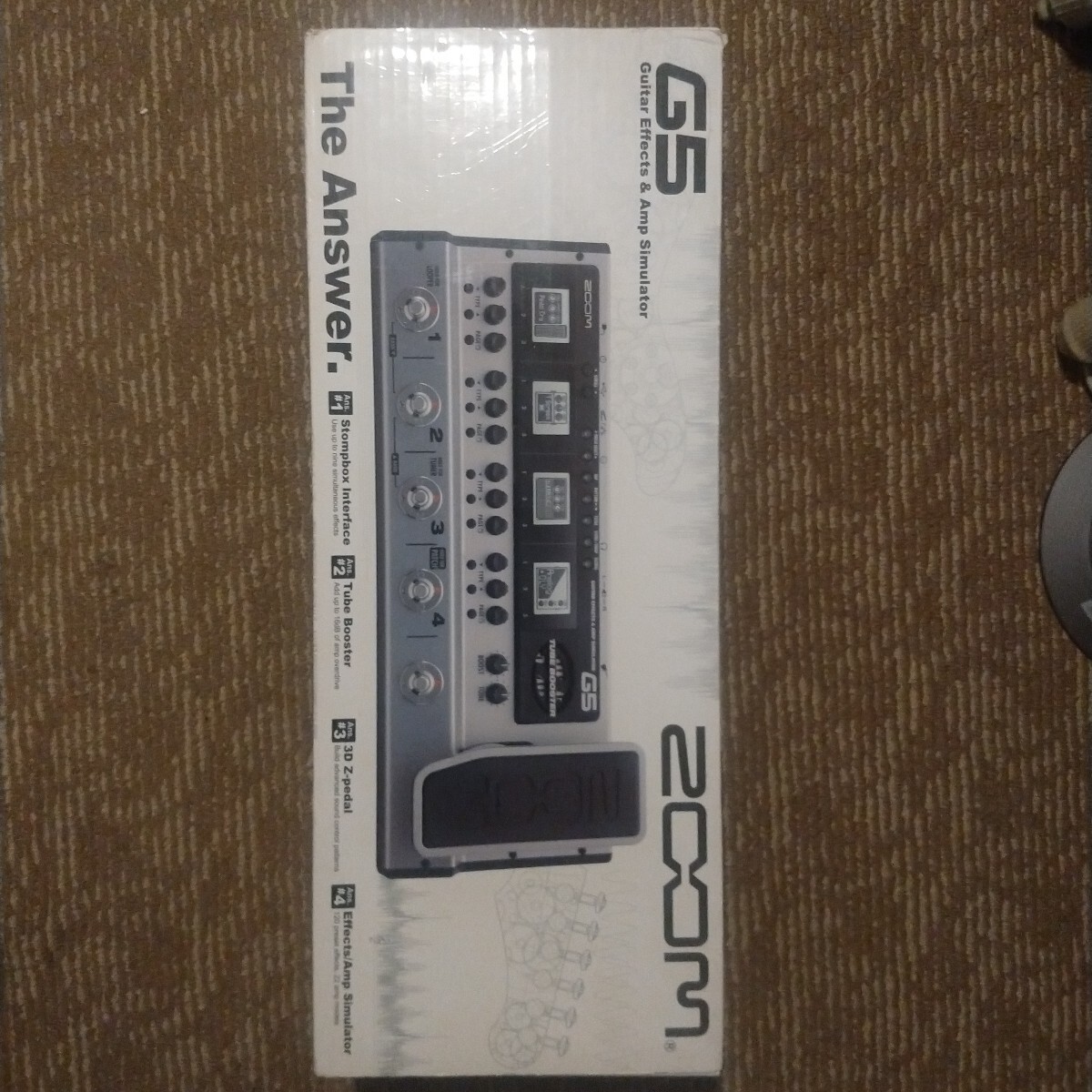 Yahoo!オークション - ZOOM G5 マルチエフェクター アンプシミュレータ...