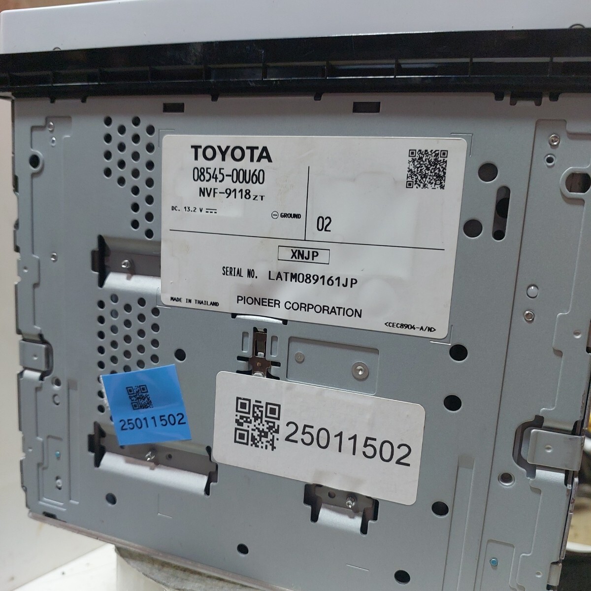 Yahoo!オークション - トヨタナビ NSCP-W61 2015年第1.0.0版地図データ...