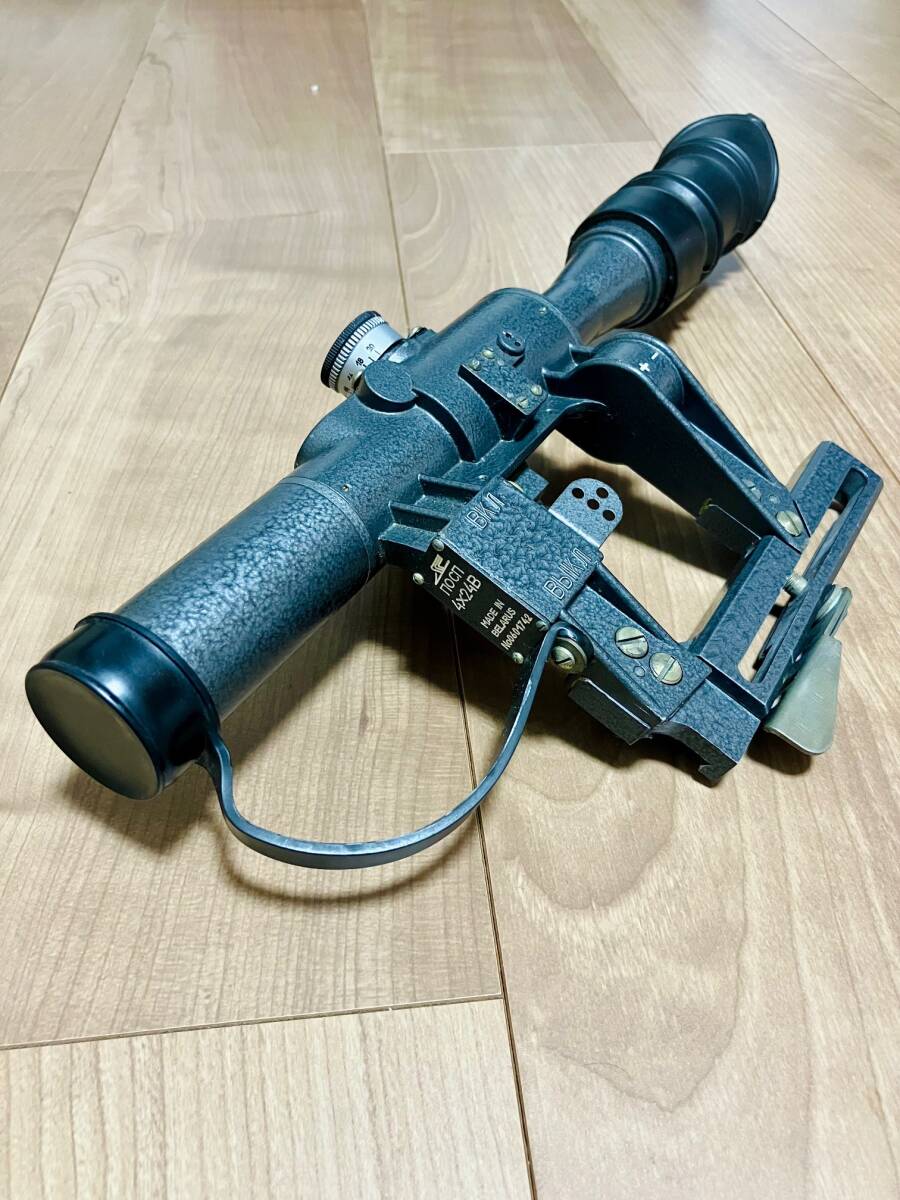 Yahoo!オークション - ベラルーシ製実物 POSP スコープ 4x24M SVD AK ...