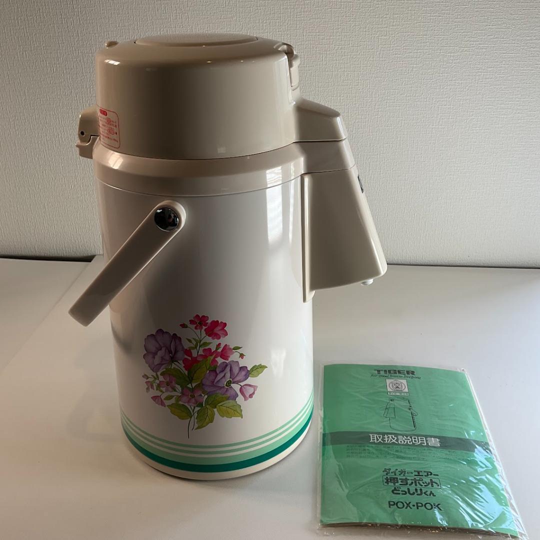 Yahoo!オークション - タイガー 魔法瓶ポット POK-2200 昭和レトロ